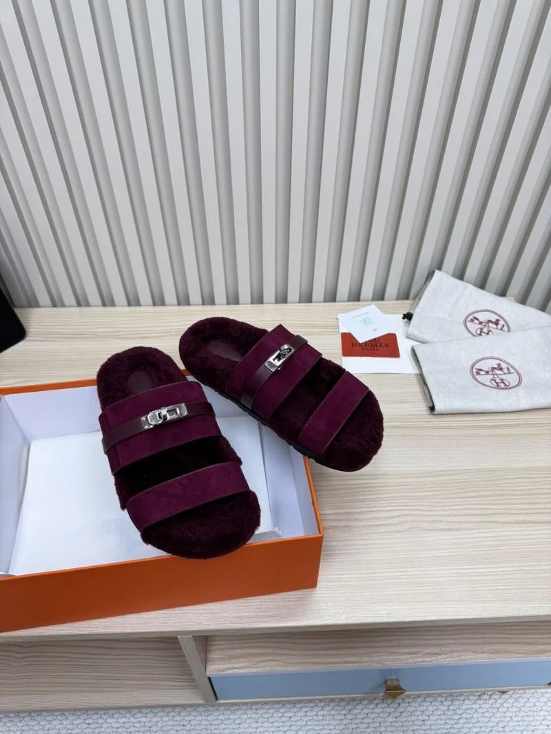 Indistinguishable Hermes Slippers