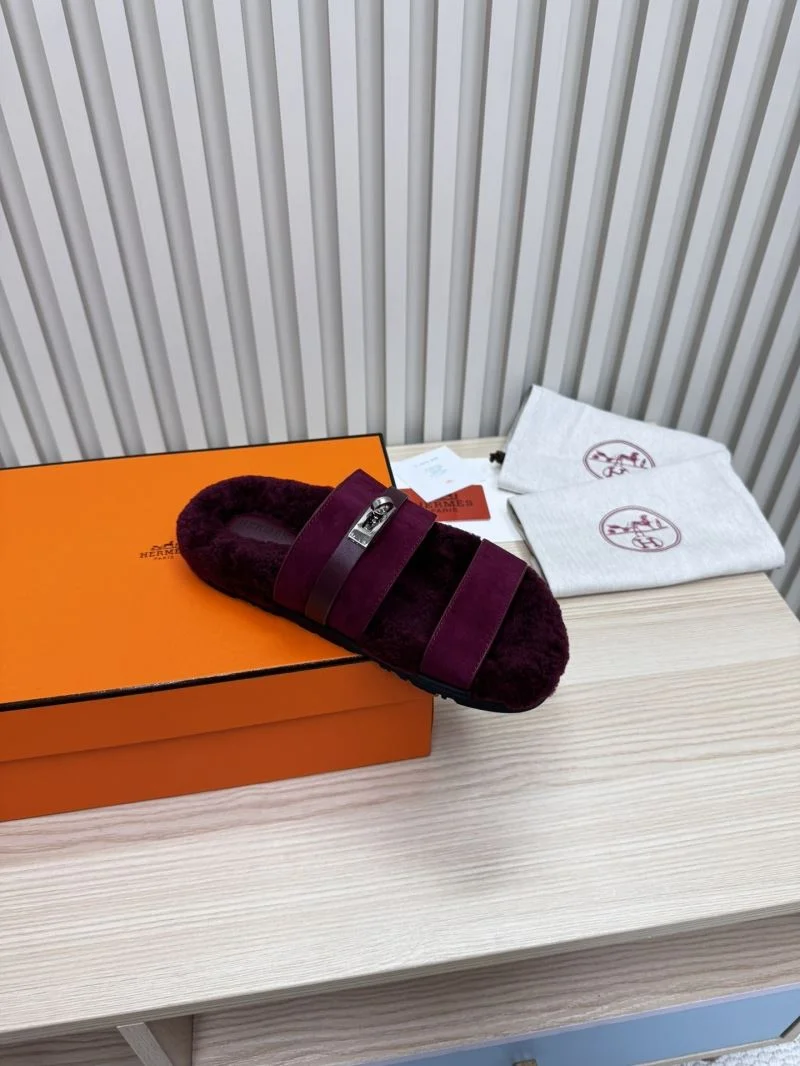 Indistinguishable Hermes Slippers