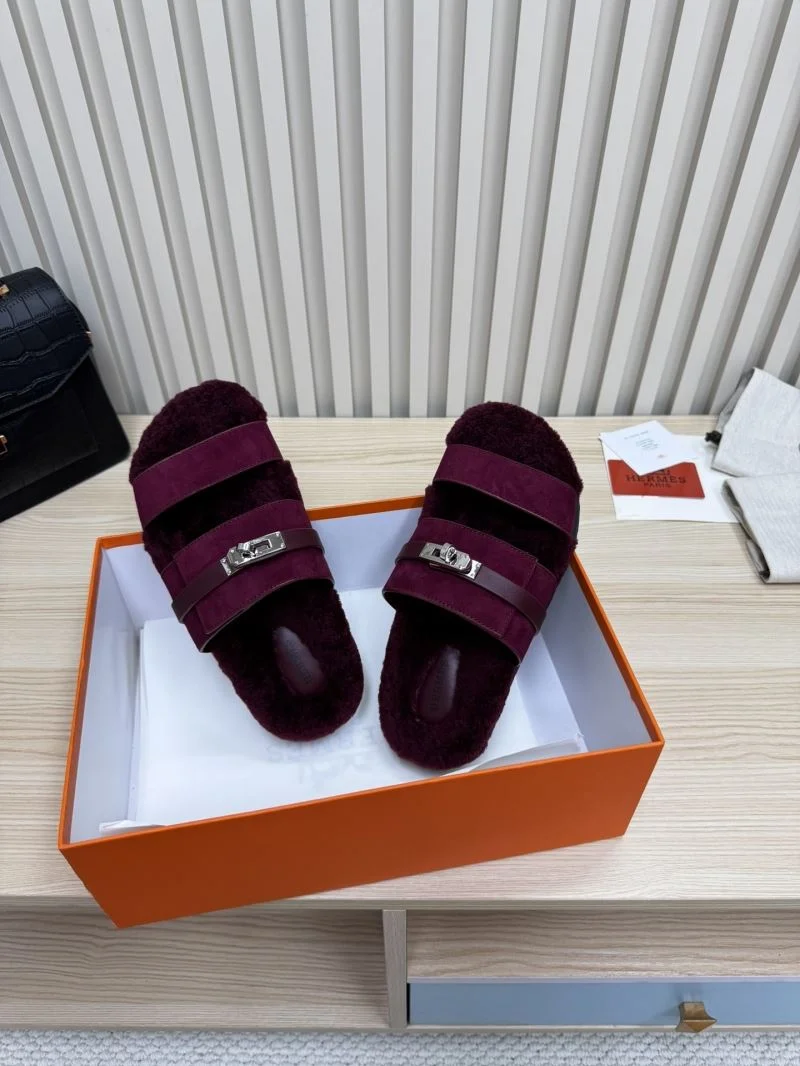 Indistinguishable Hermes Slippers
