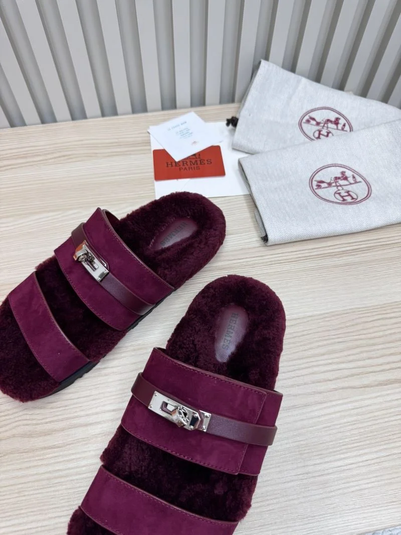Indistinguishable Hermes Slippers
