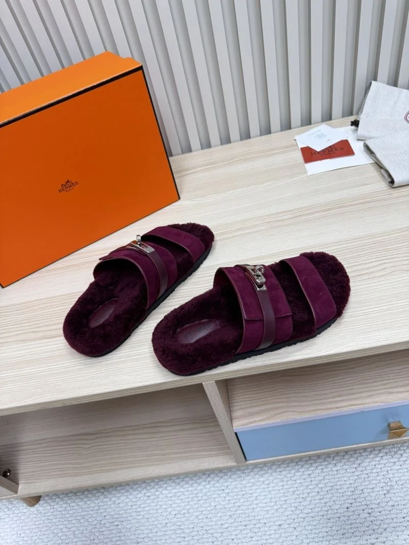 Indistinguishable Hermes Slippers
