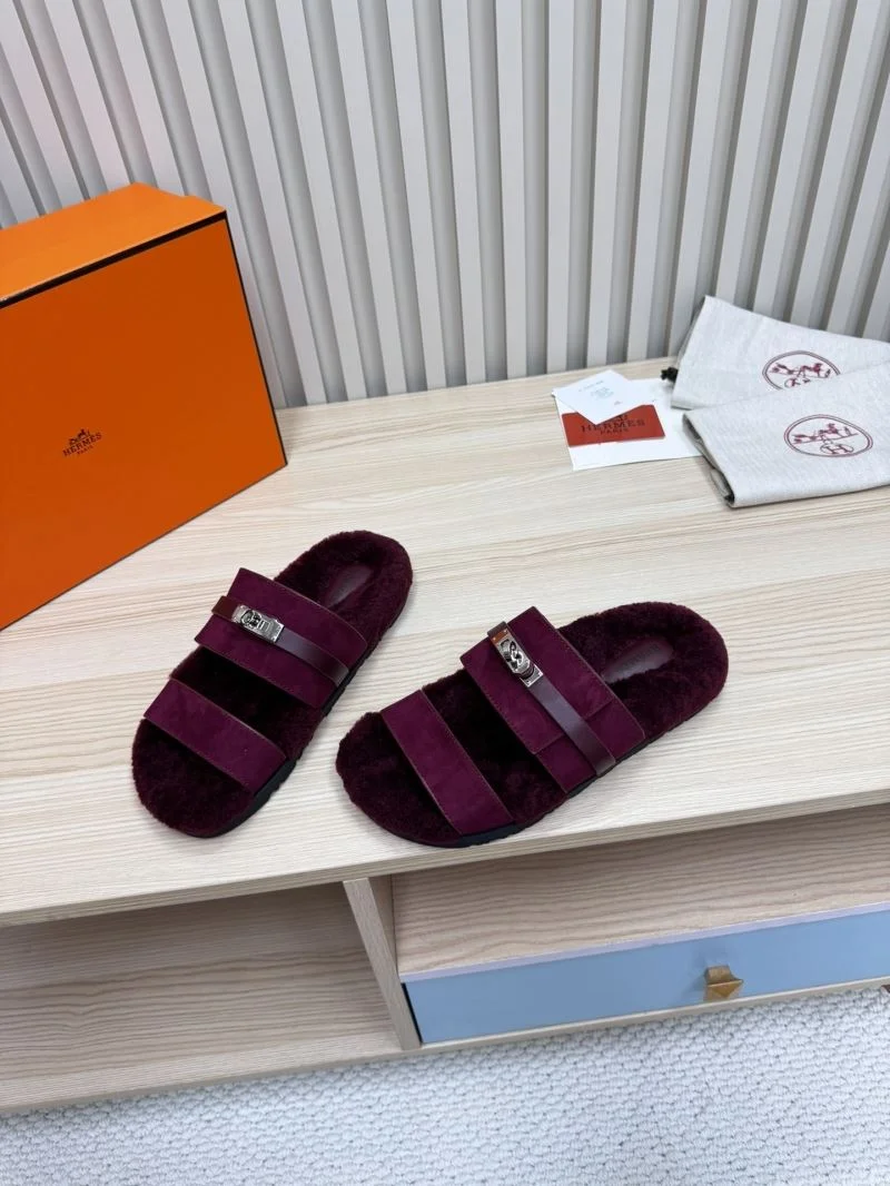 Indistinguishable Hermes Slippers