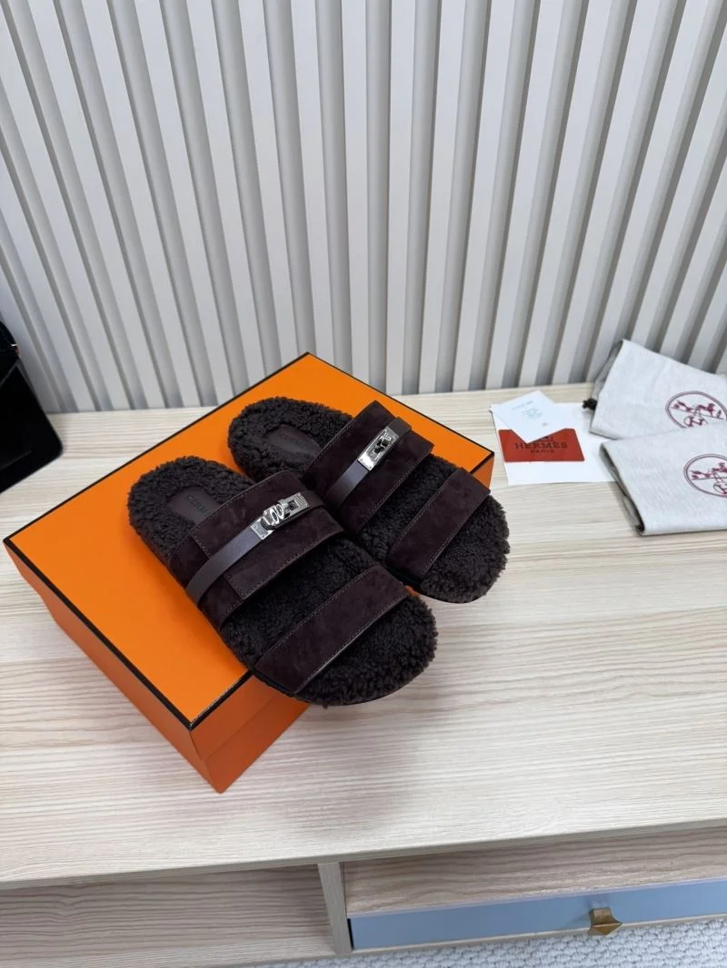 Hermes Slippers
