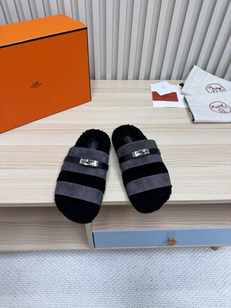 Hermes Slippers