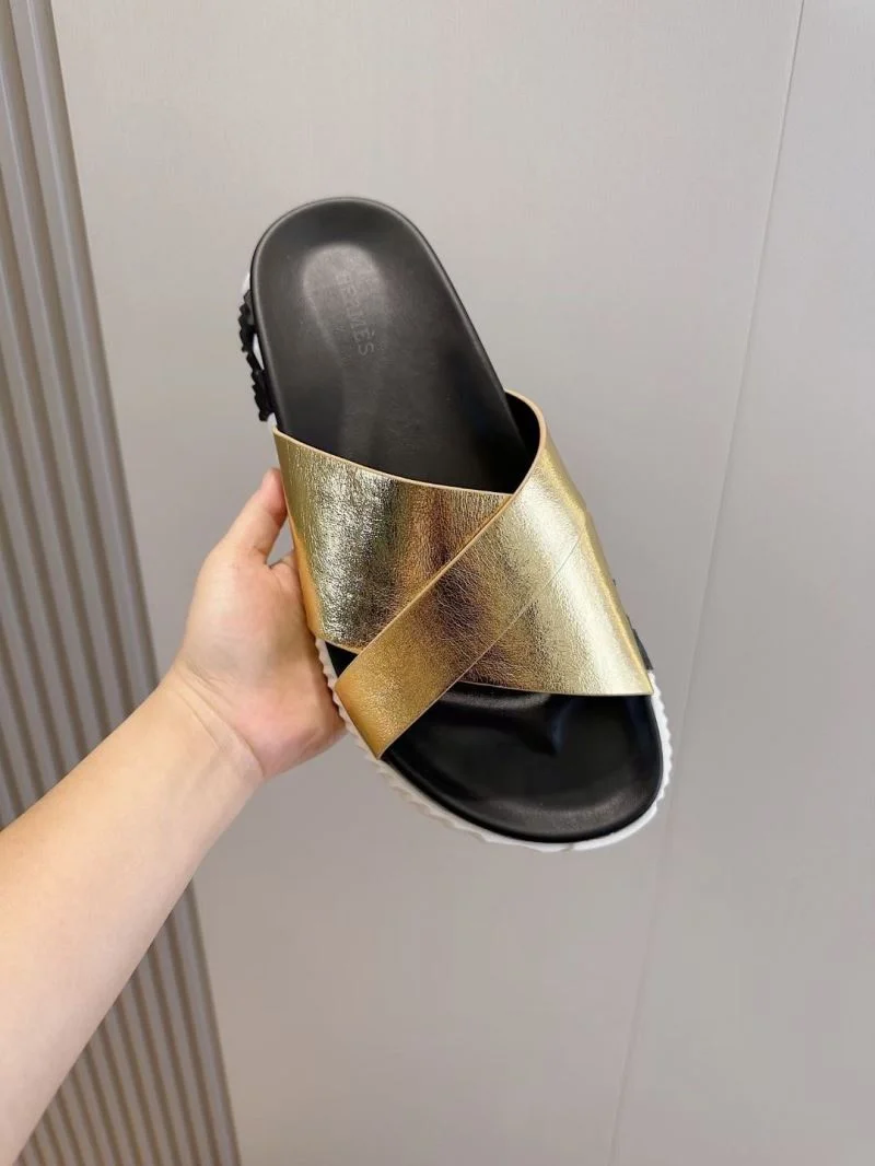 Brand-authenticated Hermes Slippers