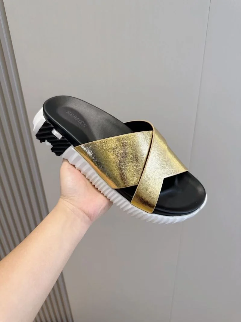 Brand-authenticated Hermes Slippers