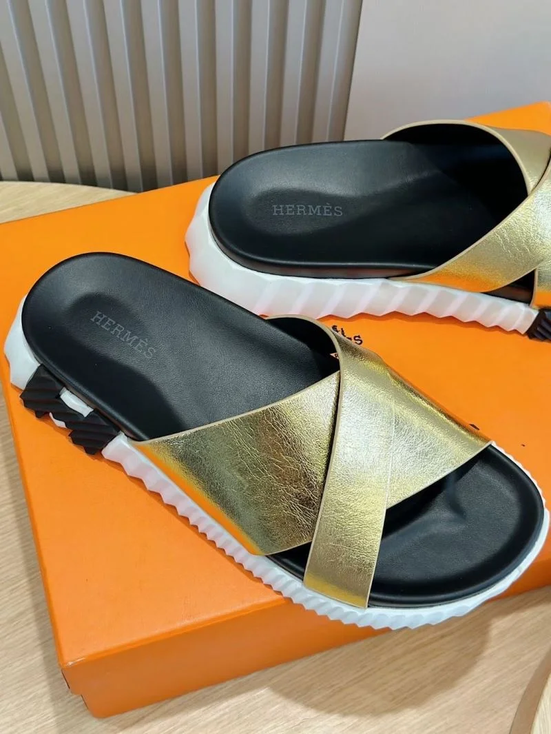 Brand-authenticated Hermes Slippers