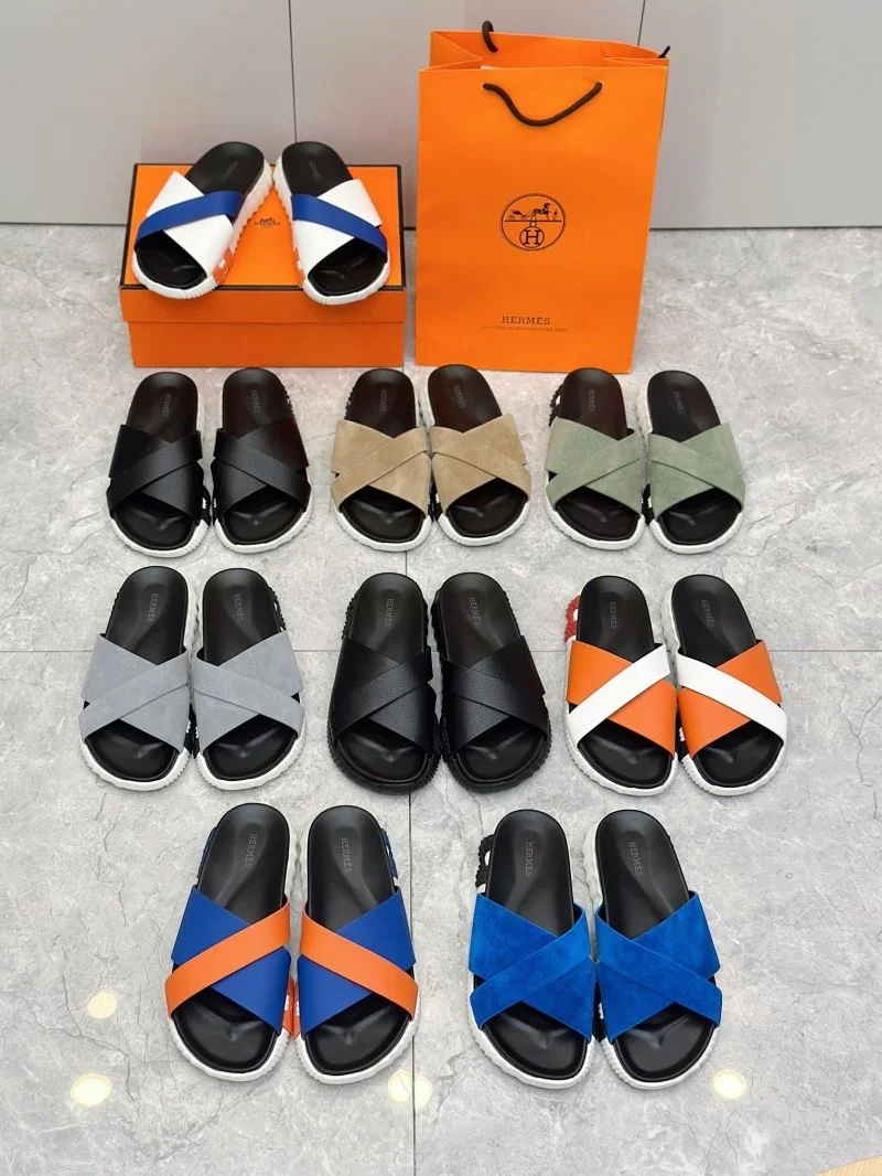 Official Hermes Slippers