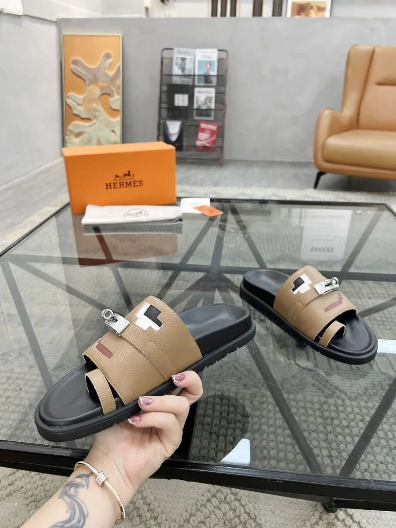 Brand-authenticated Hermes Slippers