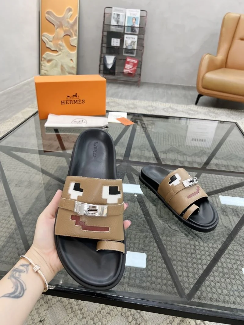 Brand-authenticated Hermes Slippers