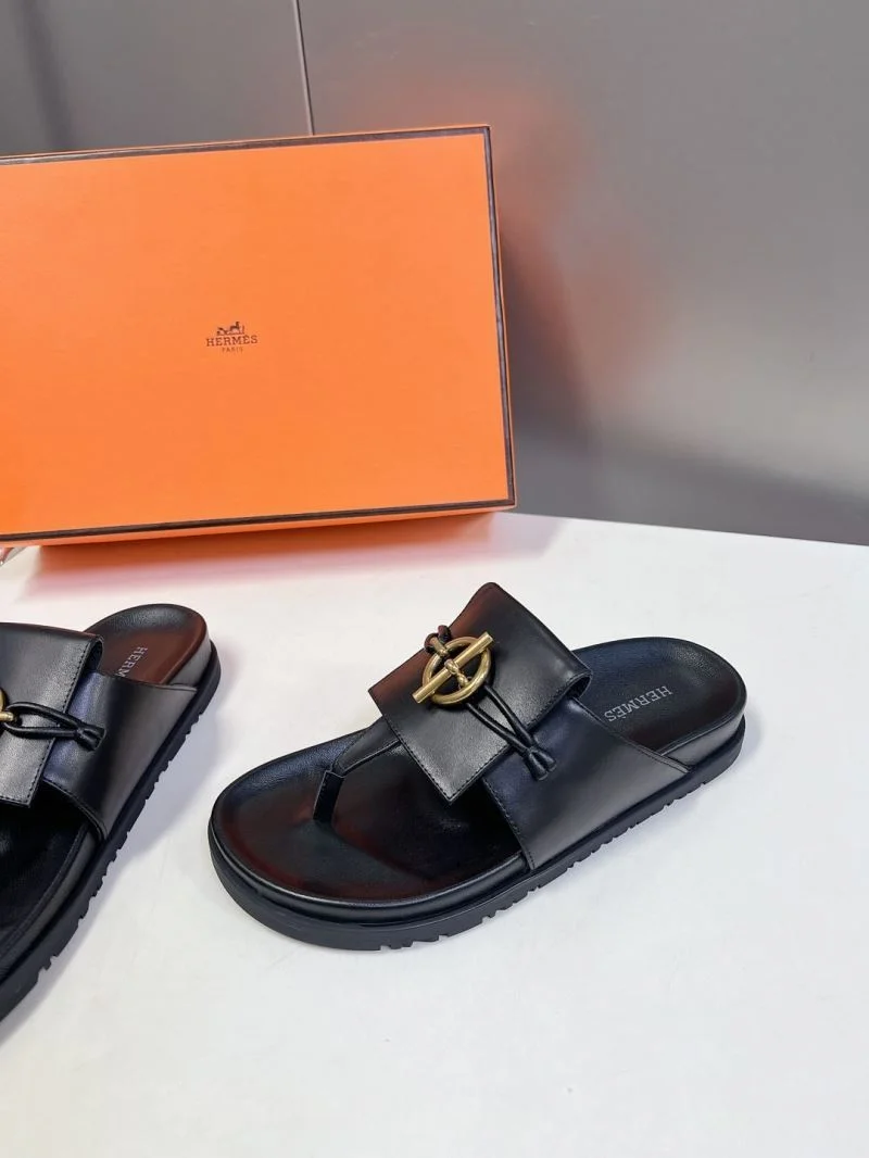 Indistinguishable Hermes Slippers