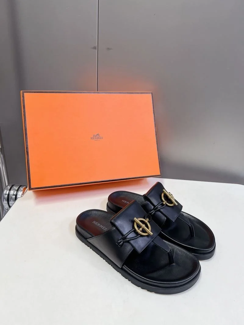 Indistinguishable Hermes Slippers