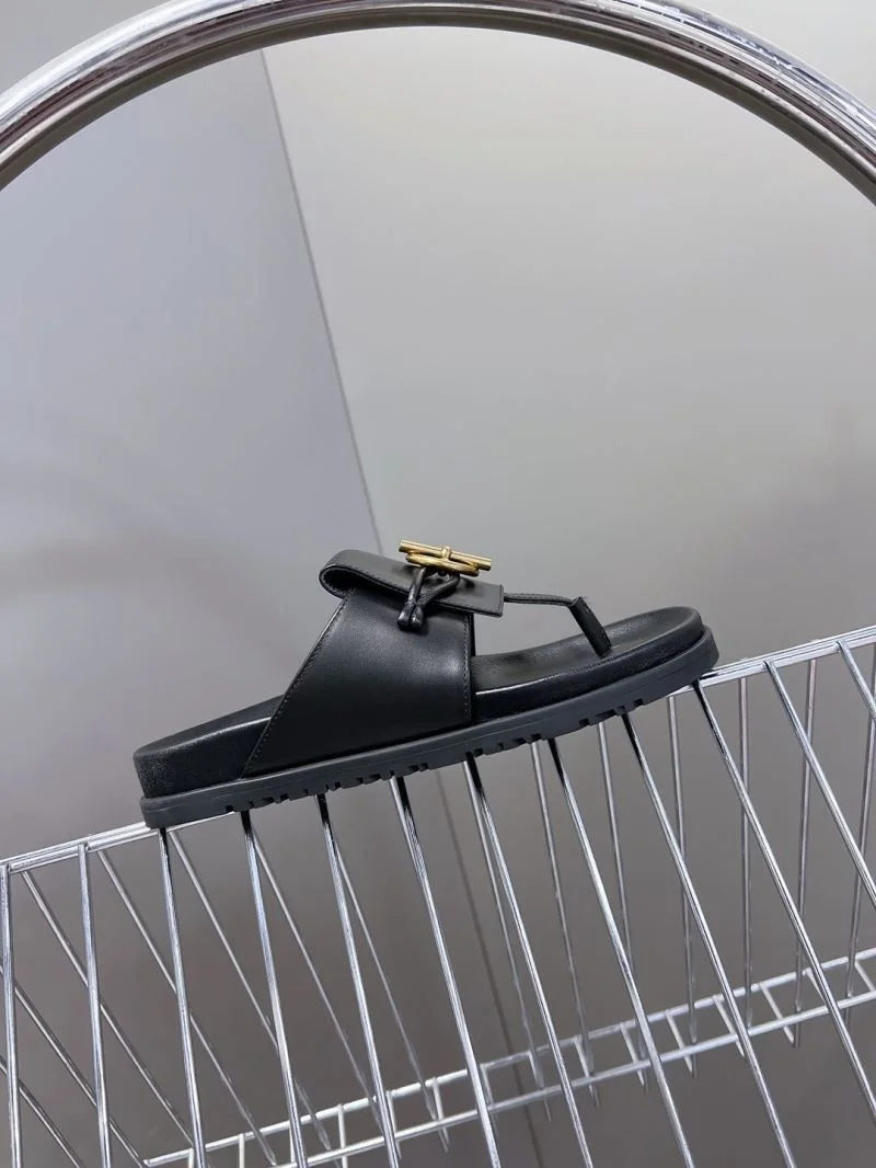 Indistinguishable Hermes Slippers