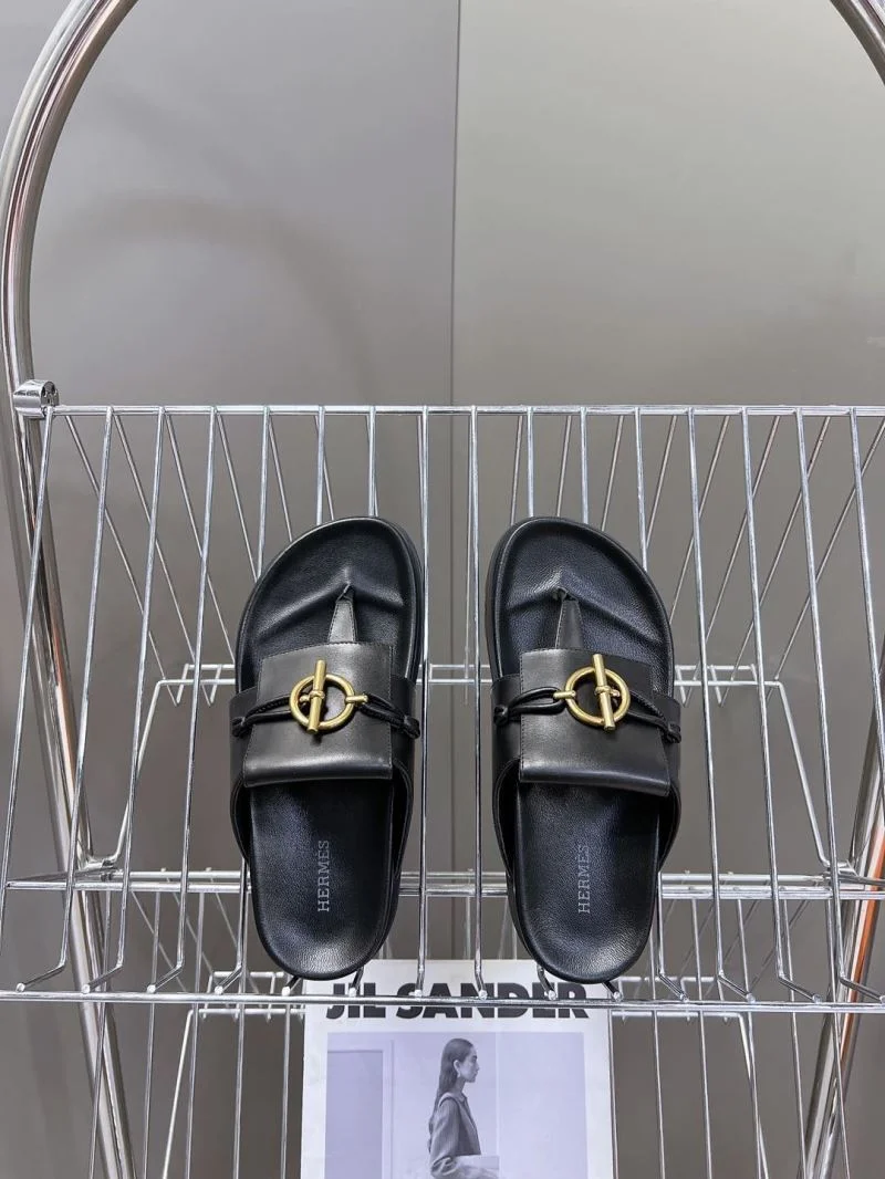 Indistinguishable Hermes Slippers