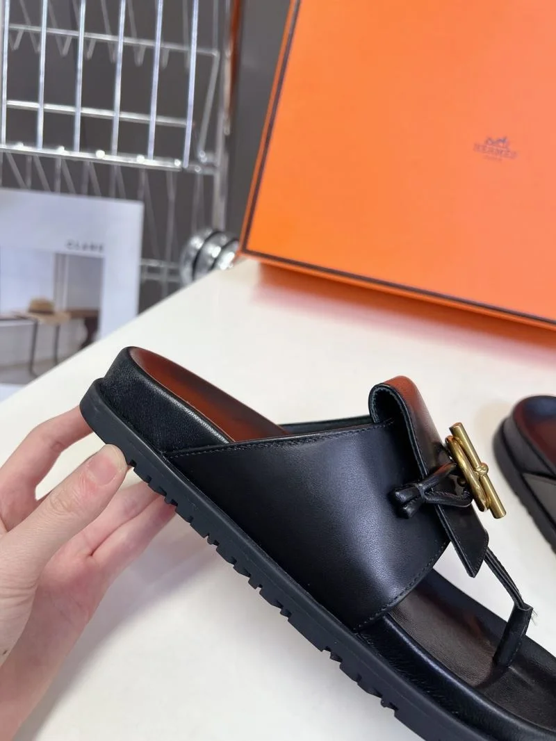 Indistinguishable Hermes Slippers