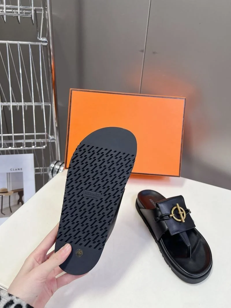 Indistinguishable Hermes Slippers