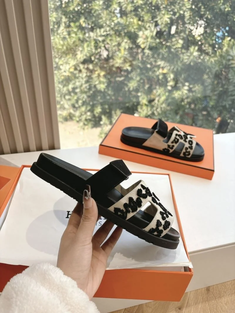 Mirror quality Hermes Slippers