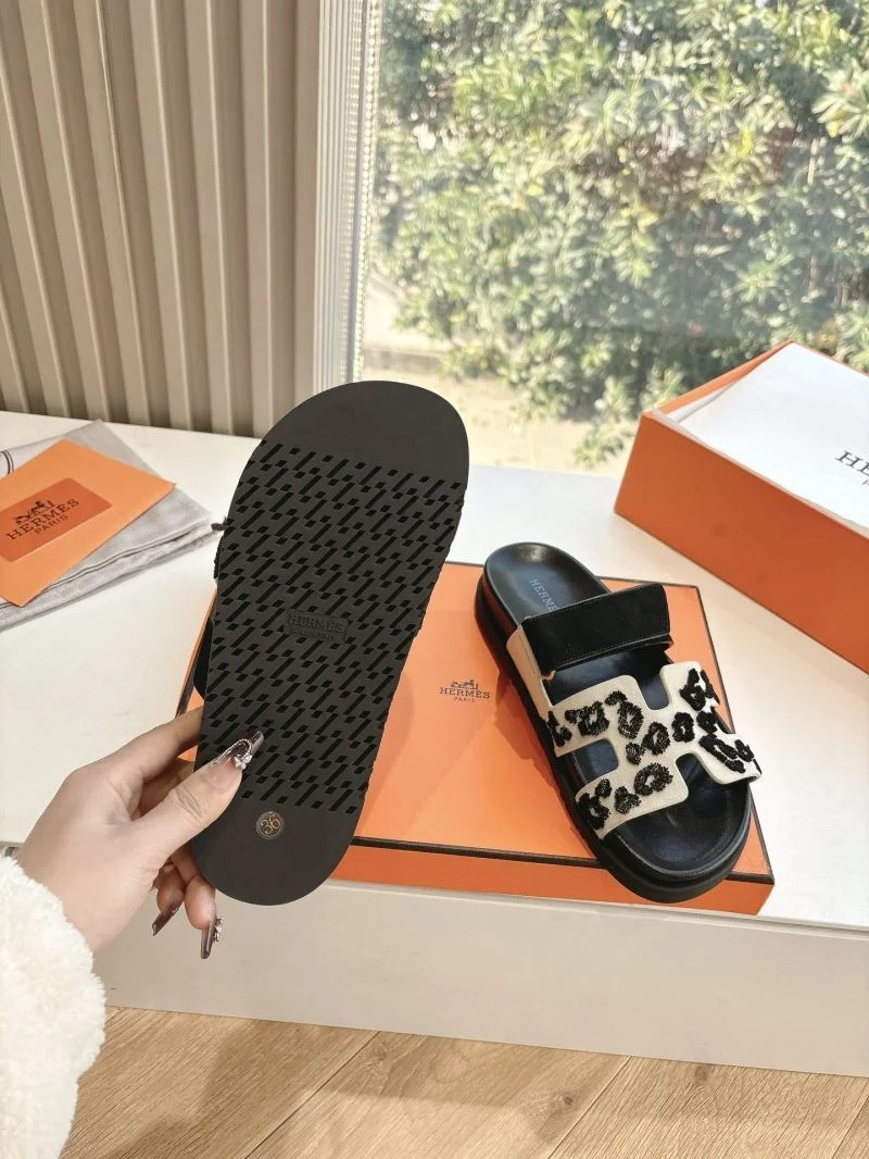 Mirror quality Hermes Slippers
