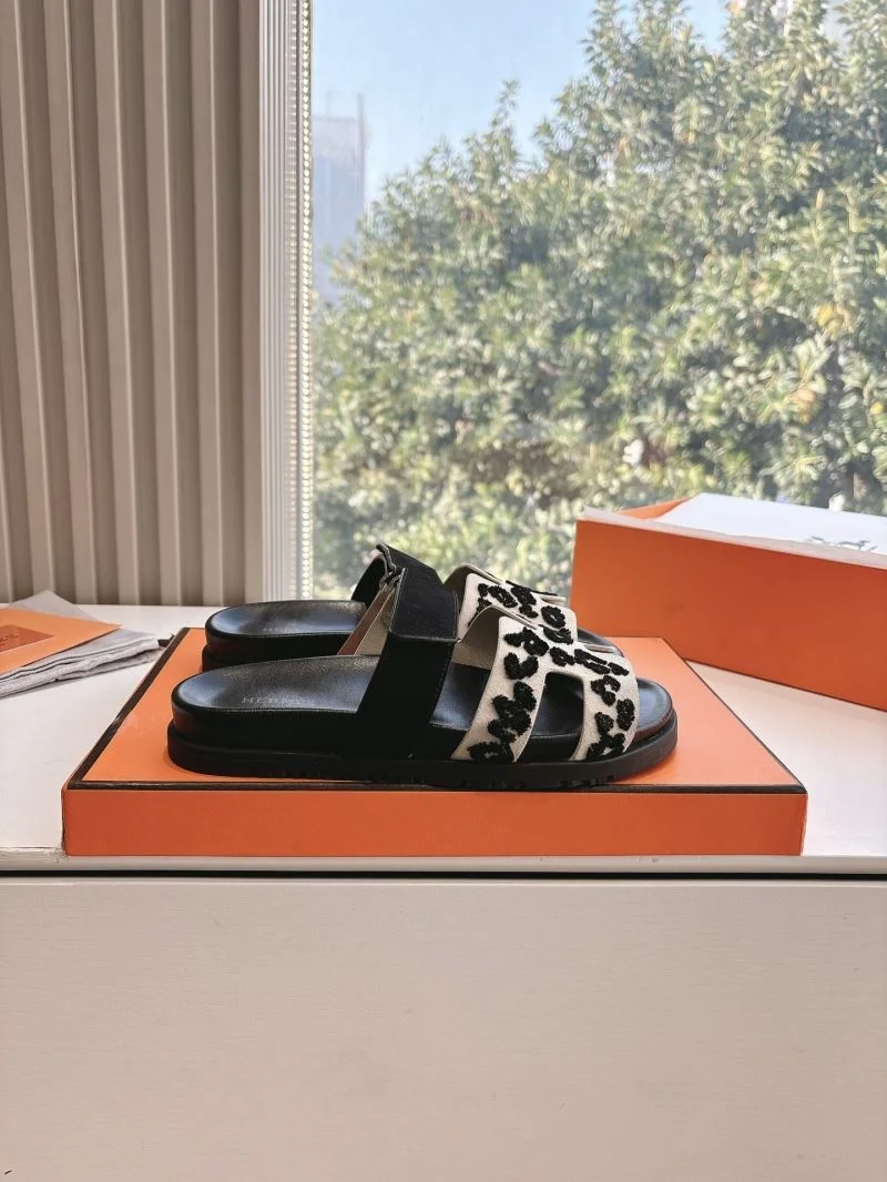 Mirror quality Hermes Slippers