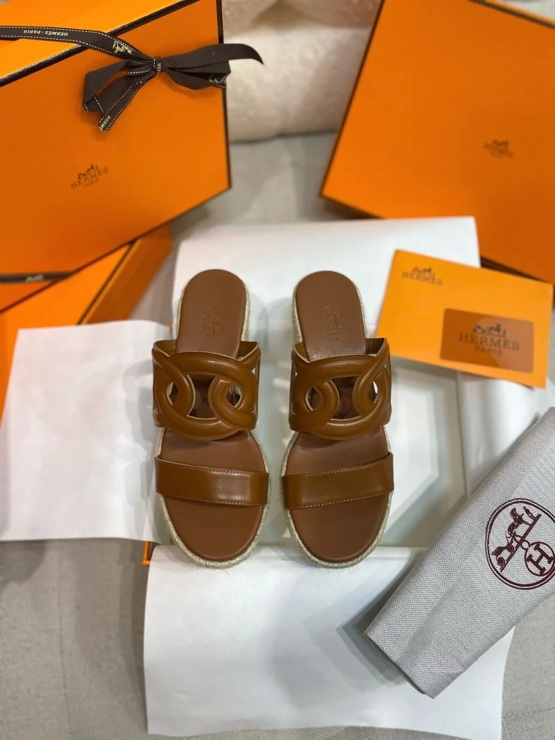 Authentic Hermes Slippers