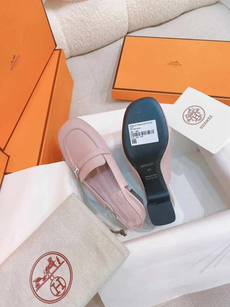 Mirror quality Hermes Slippers