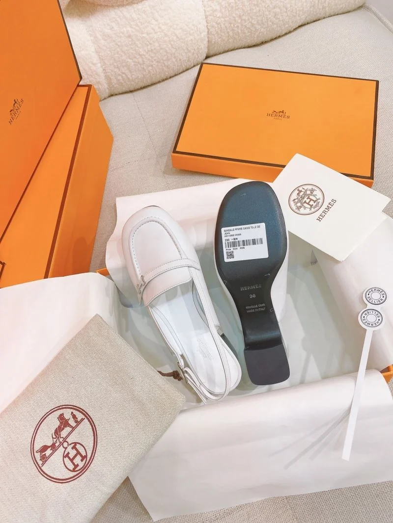Exact replica Hermes Slippers