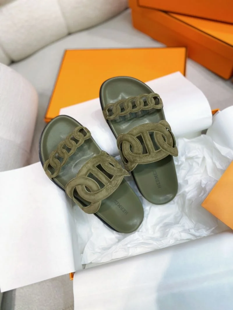 Hermes Slippers