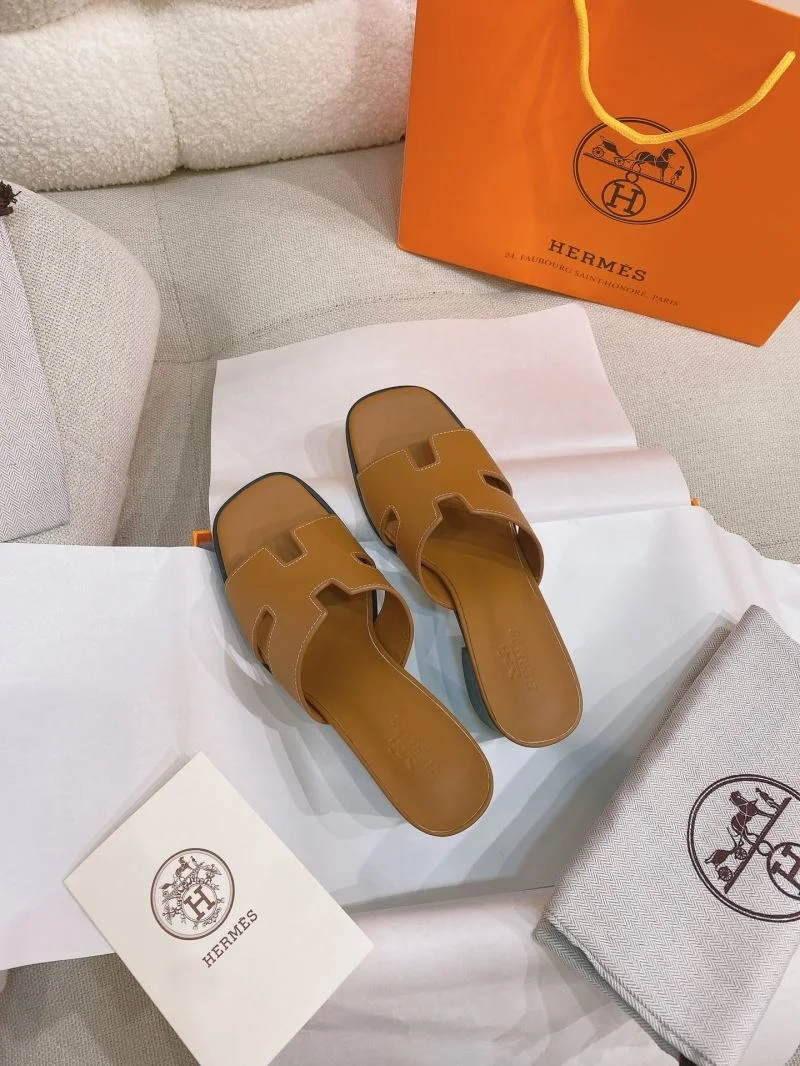 Real Hermes Slippers