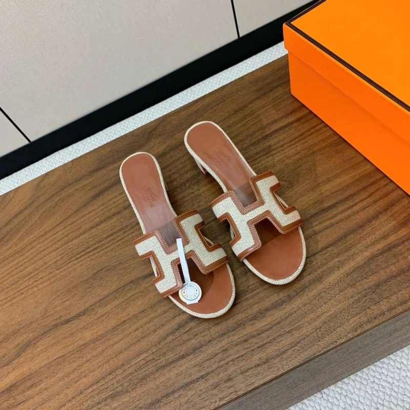Real Hermes Slippers