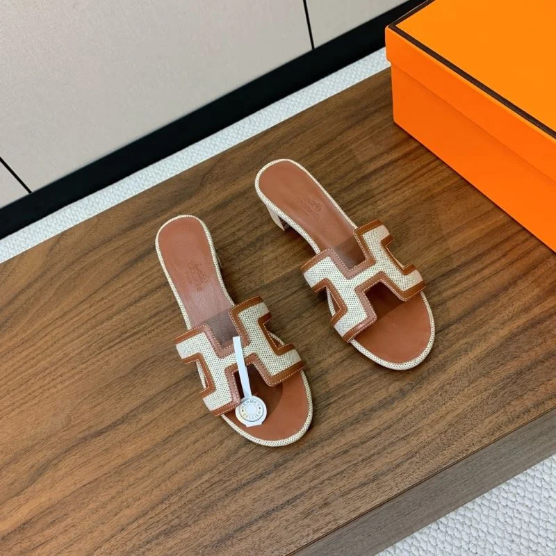 Real Hermes Slippers