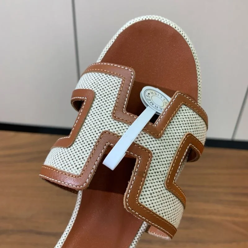 Real Hermes Slippers