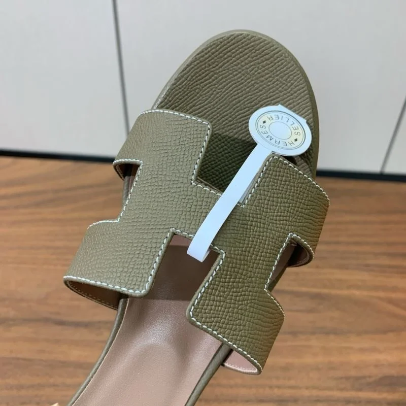 Real Hermes Slippers