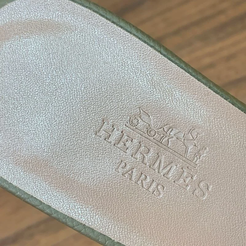 Real Hermes Slippers