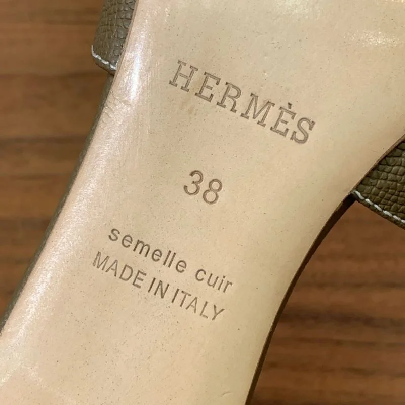 Real Hermes Slippers