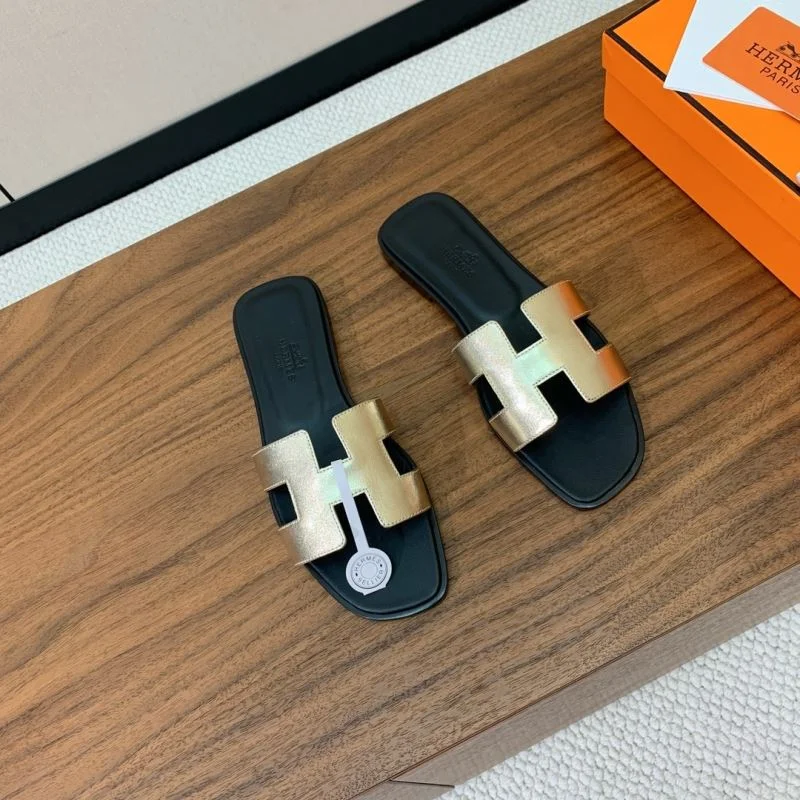 Brand-authenticated Hermes Slippers