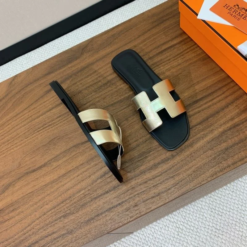 Brand-authenticated Hermes Slippers