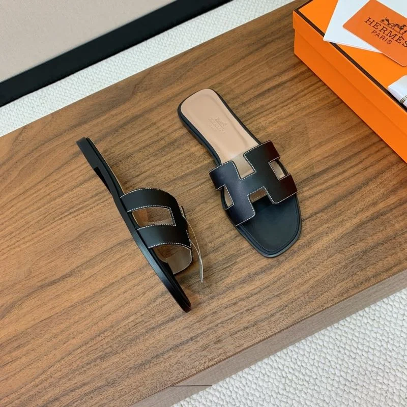 1:1 copy Hermes Slippers