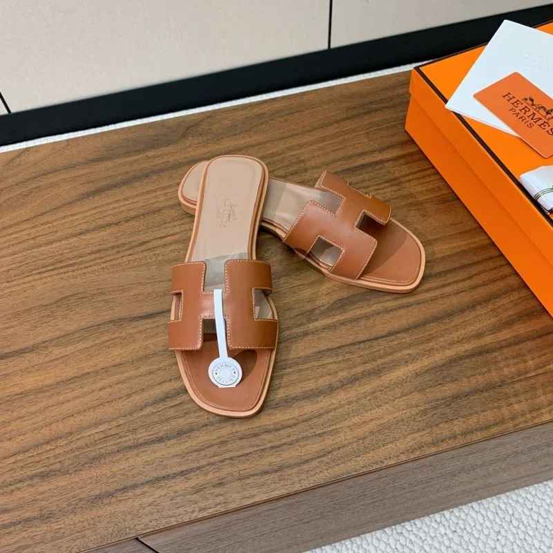 Mirror quality Hermes Slippers