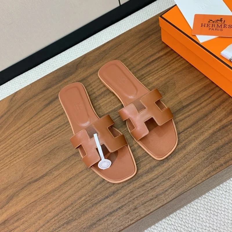 Brand-authenticated Hermes Slippers