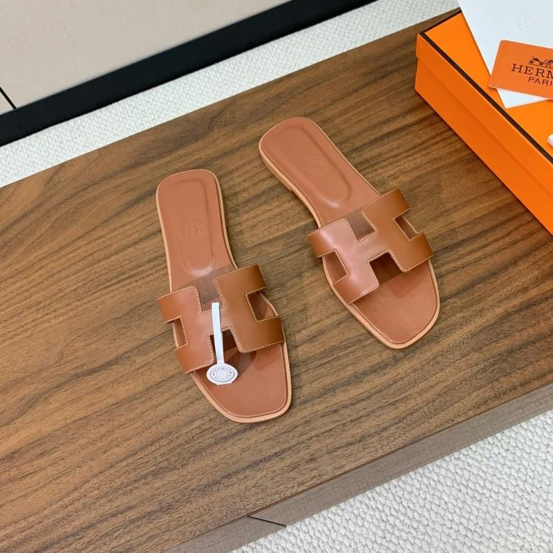 Brand-authenticated Hermes Slippers