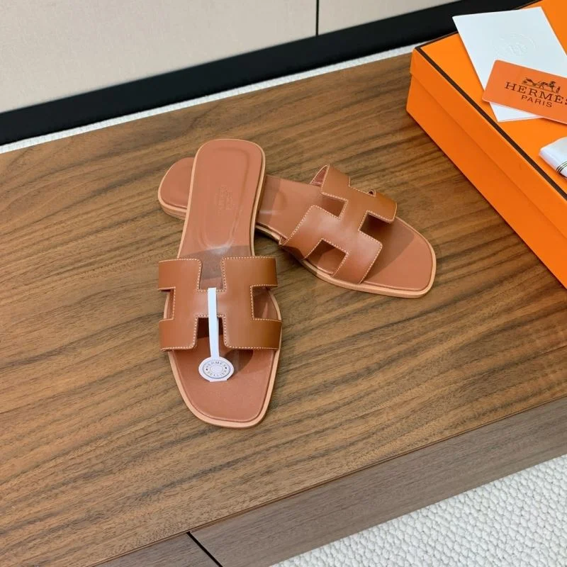 Brand-authenticated Hermes Slippers