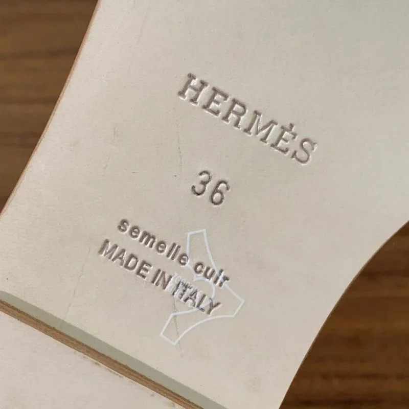 Official Hermes Slippers