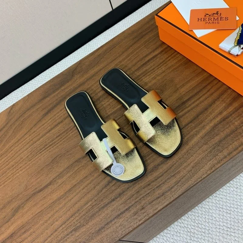 Authentic Hermes Slippers