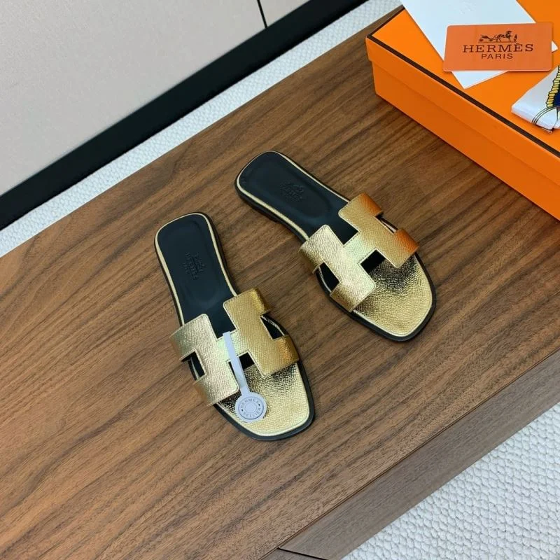 Authentic Hermes Slippers
