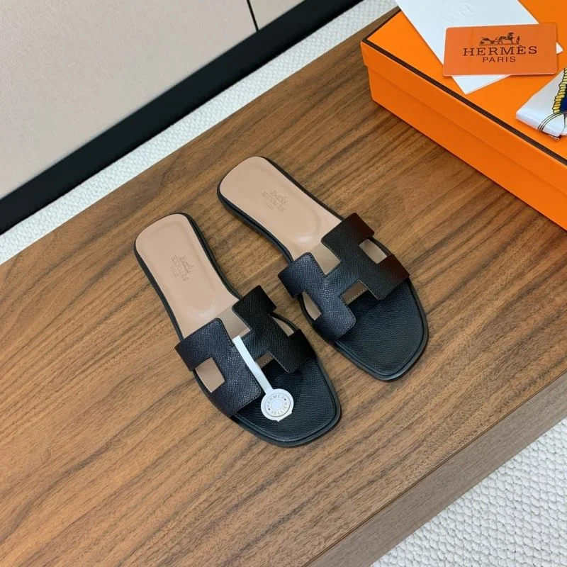 Real Hermes Slippers