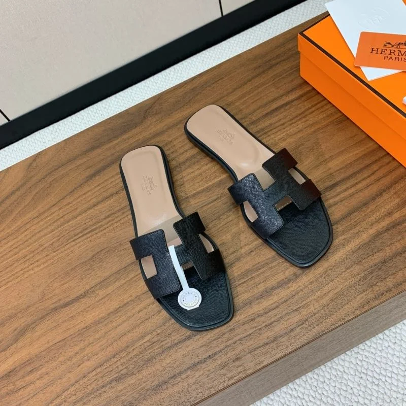 Real Hermes Slippers