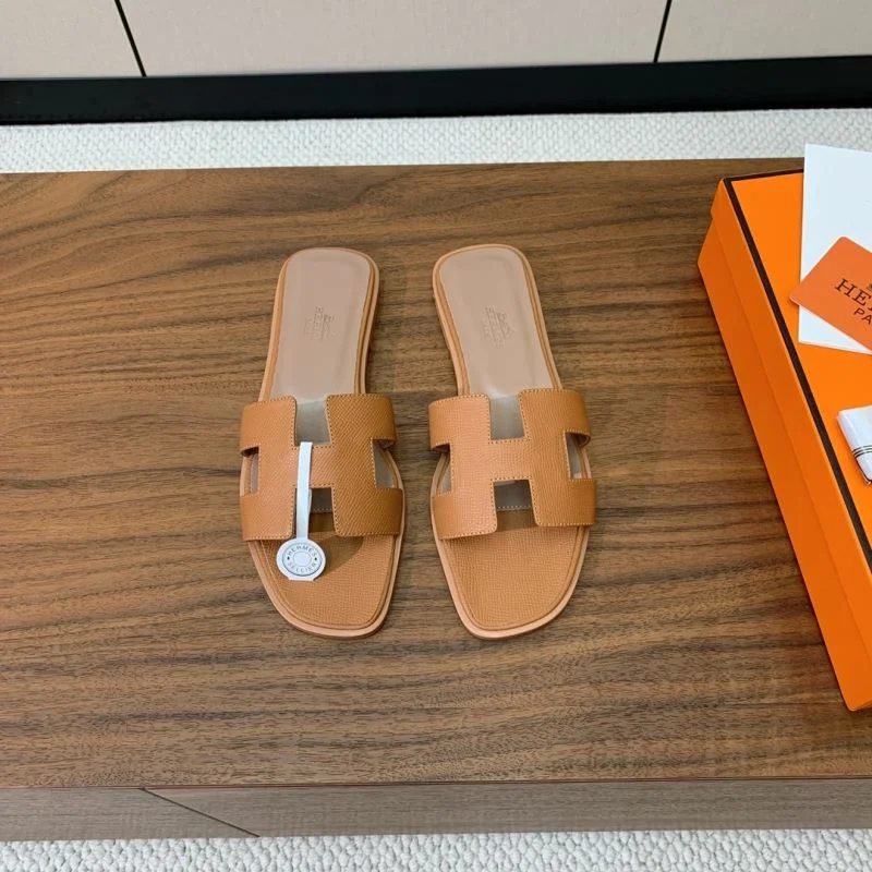 Hermes Slippers