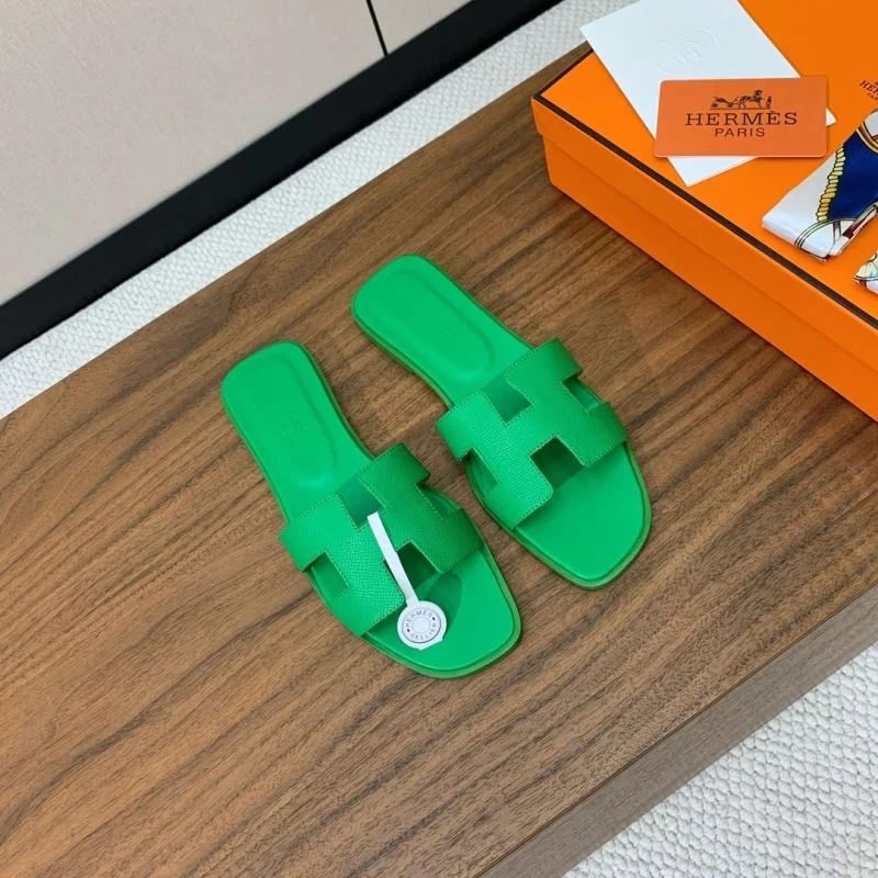 Indistinguishable Hermes Slippers