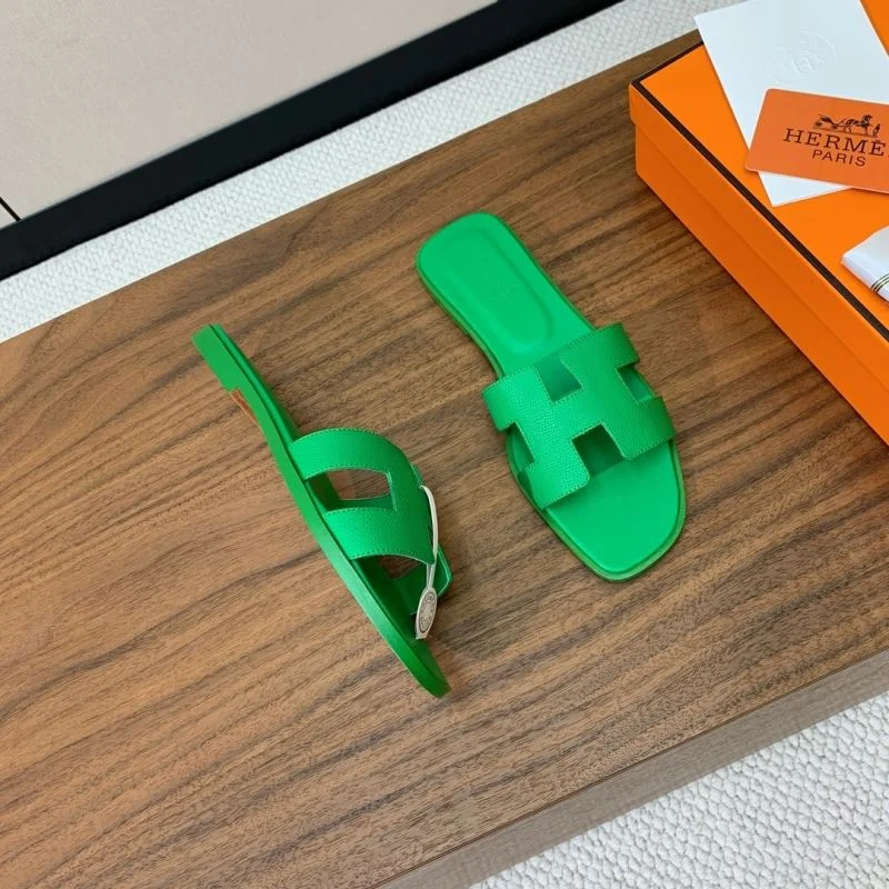 Indistinguishable Hermes Slippers