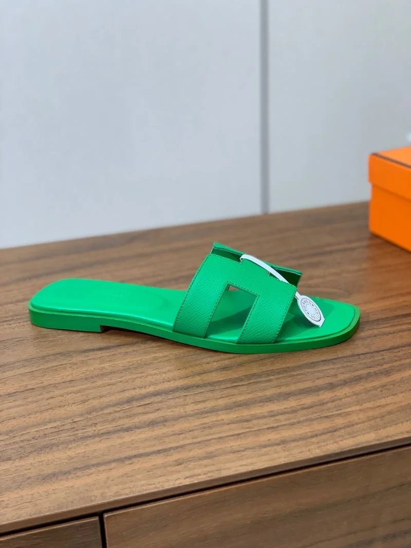 Indistinguishable Hermes Slippers